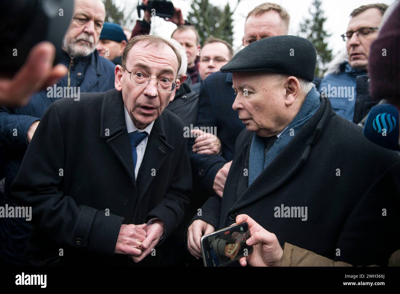 Former Minister of Interior and Administration, Mariusz Kaminski and ...