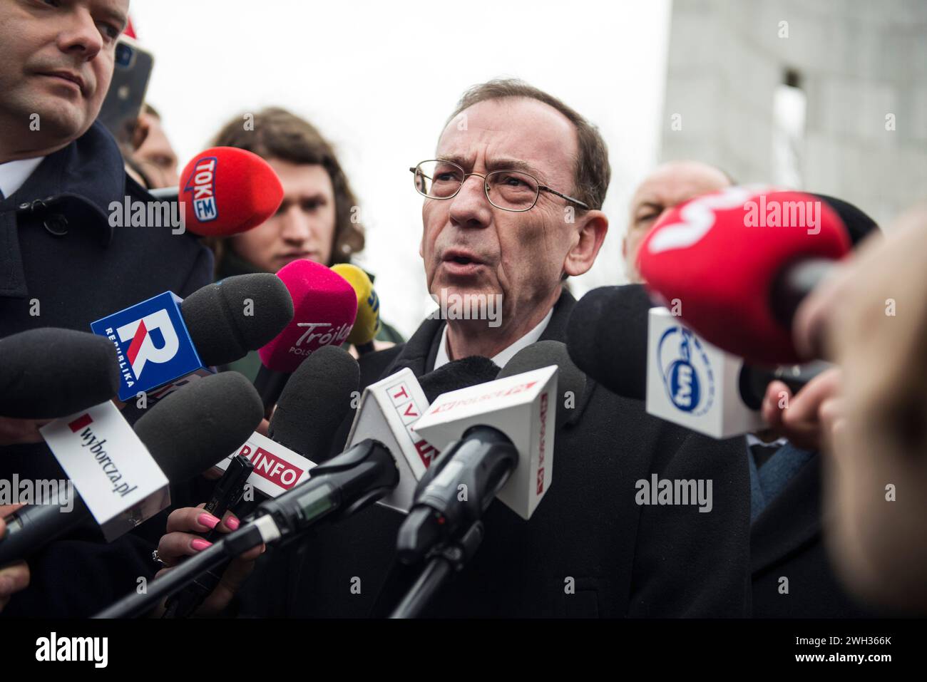 Former Minister of Interior and Administration, Mariusz Kaminski who is ...