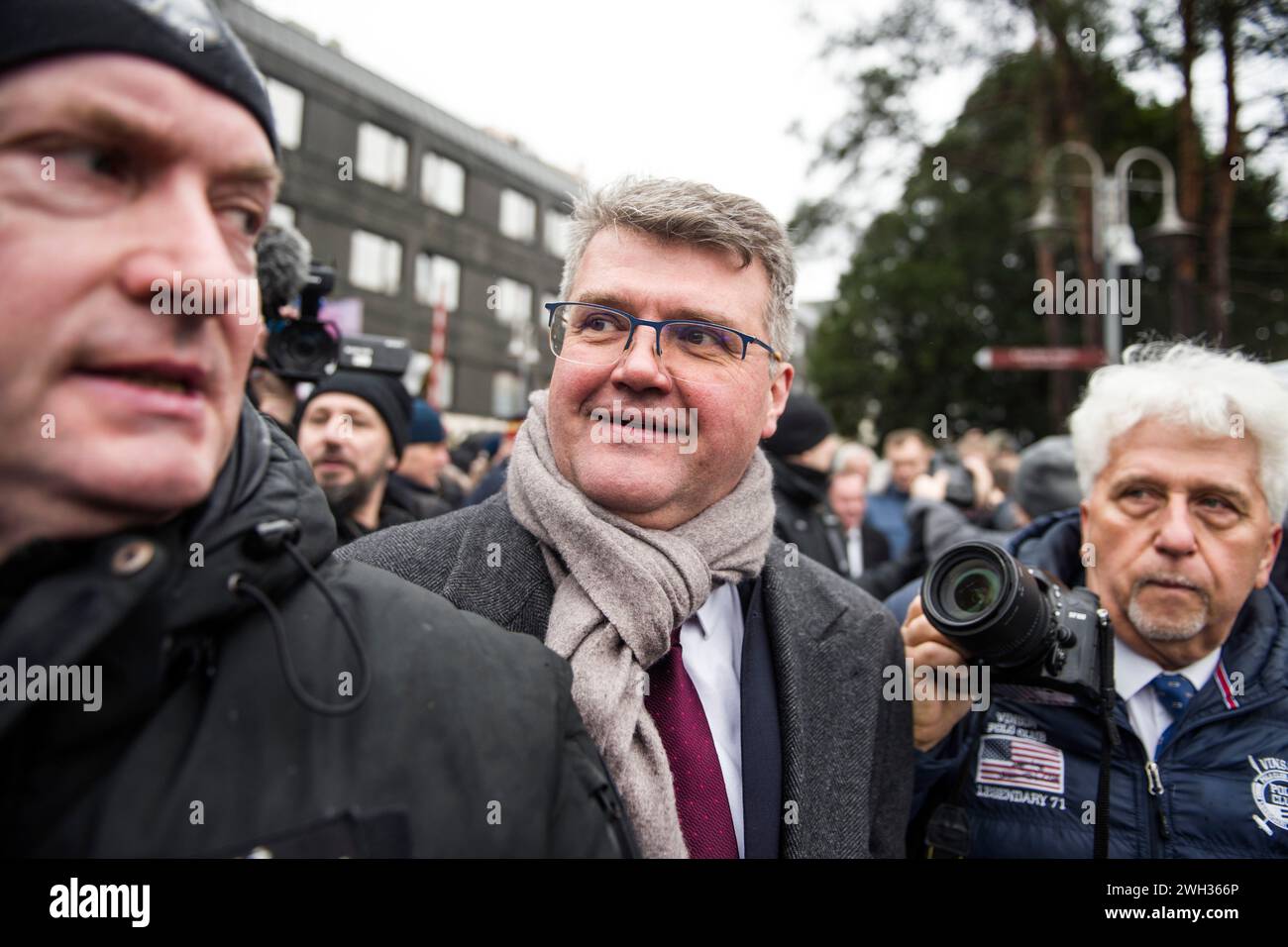 Former deputy Minister of Interior and Administration, Maciej Wasik who ...