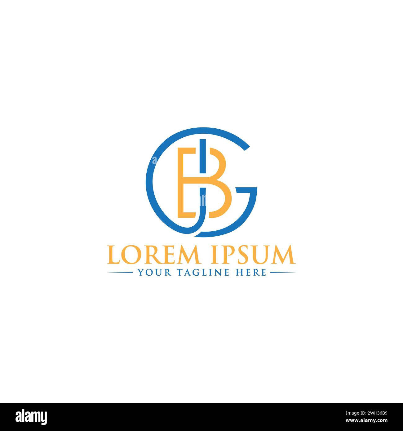 Bjg logo design hi-res stock photography and images - Alamy