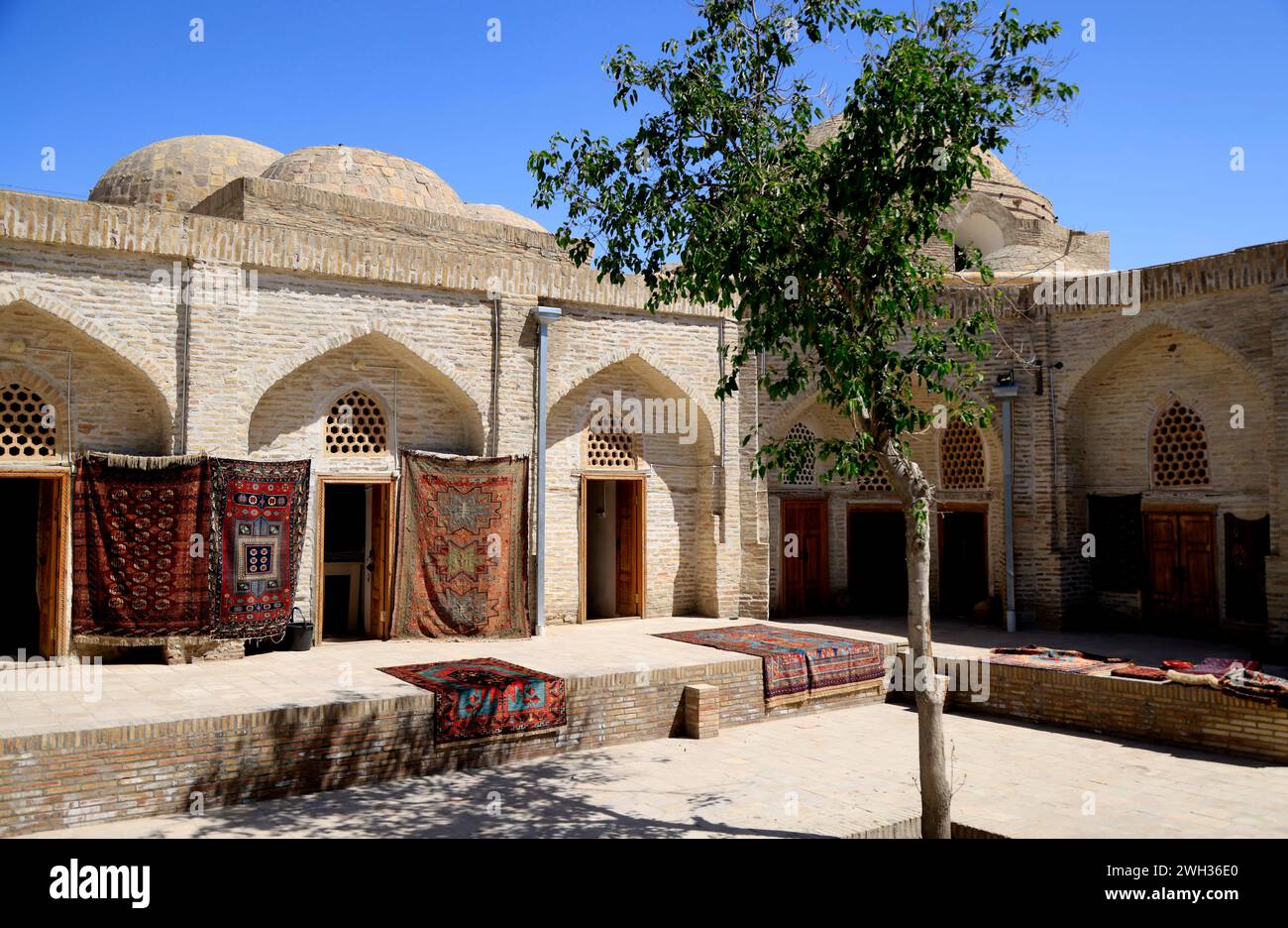 The Toqi Zargaron Bazar in Bukhara, Uzbekistan Stock Photo - Alamy