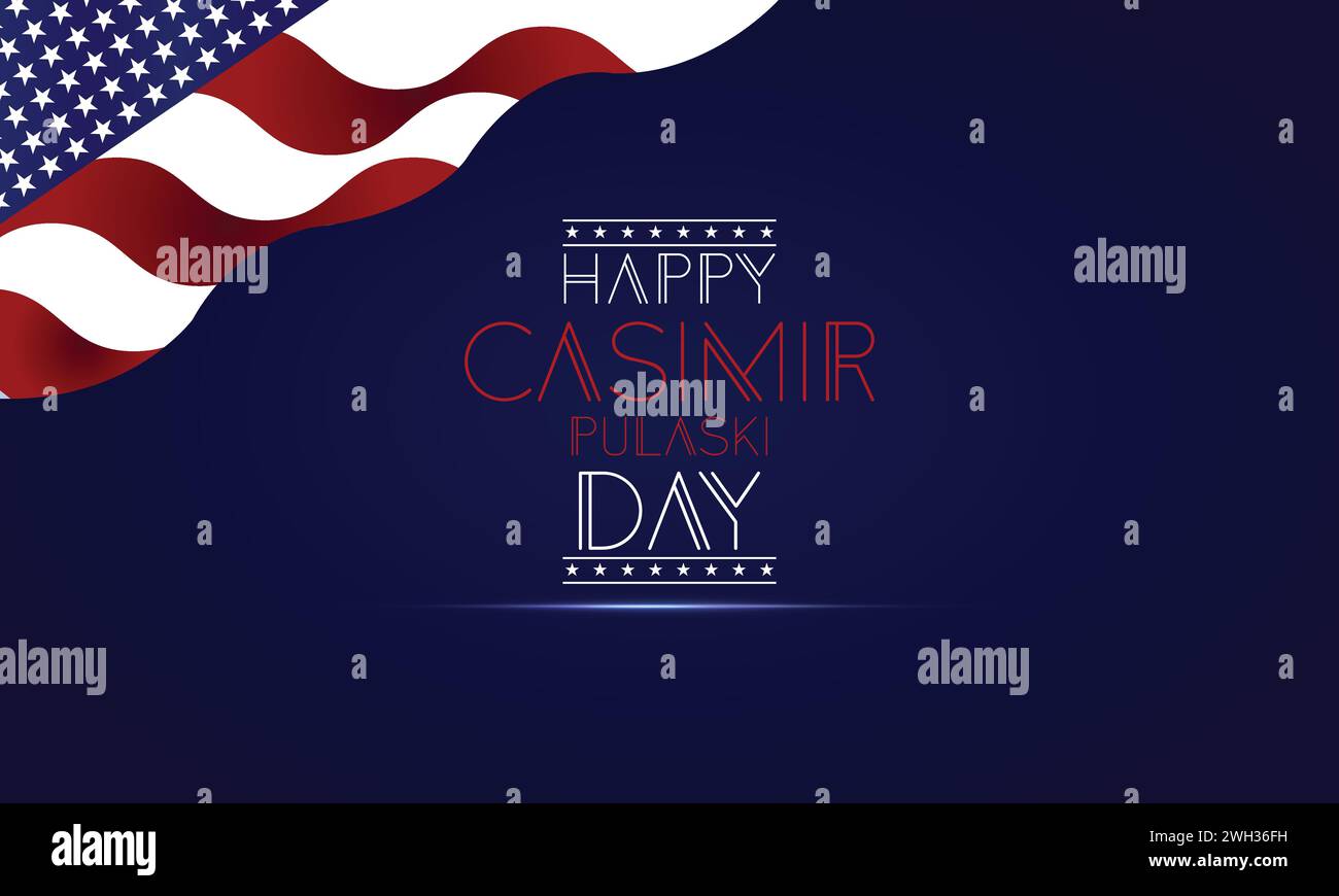 Pulaski day Stock Vector Images - Alamy