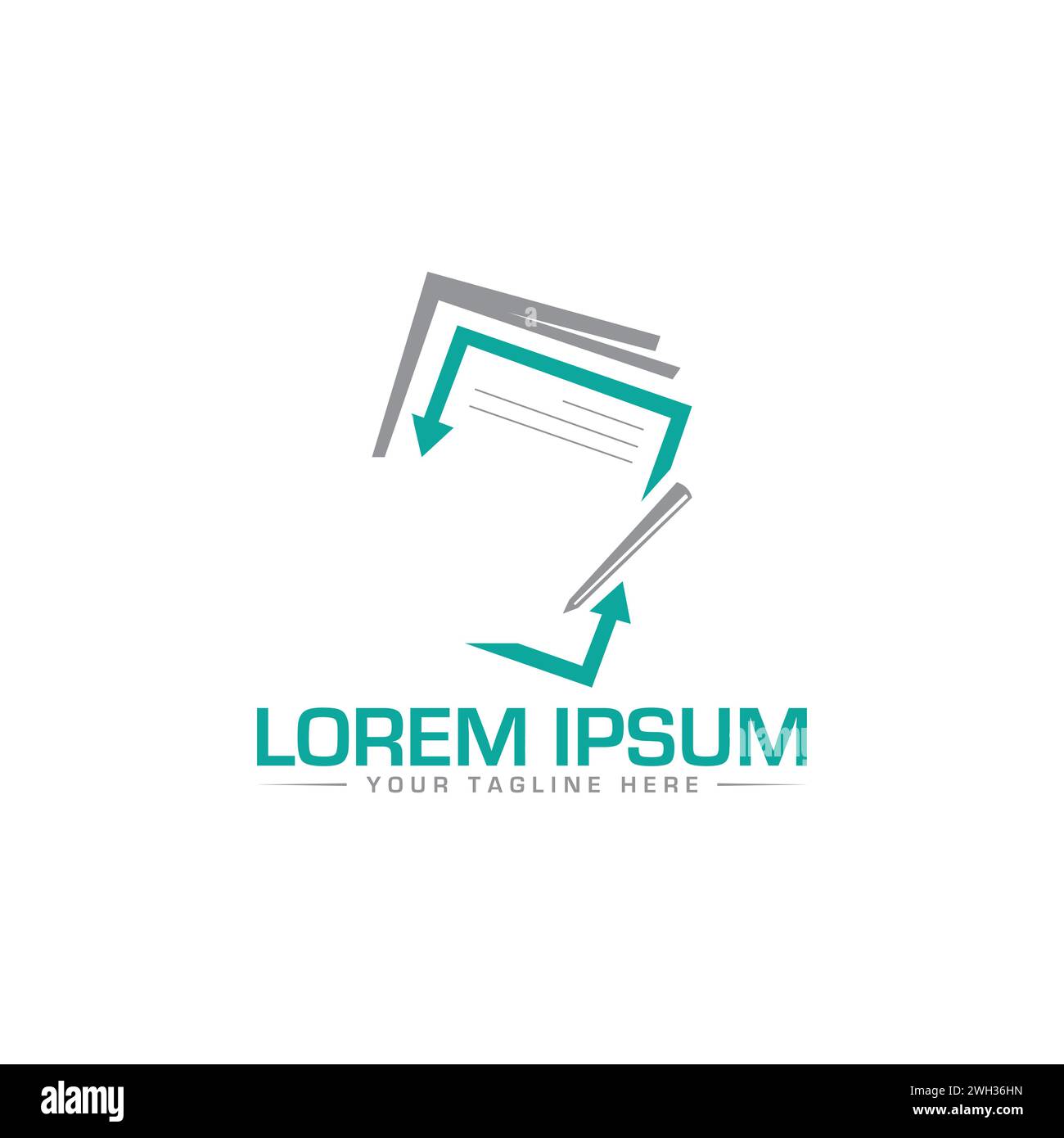 Book Logo Design. Unique and Creative Book Logo Design. Education Logo ...