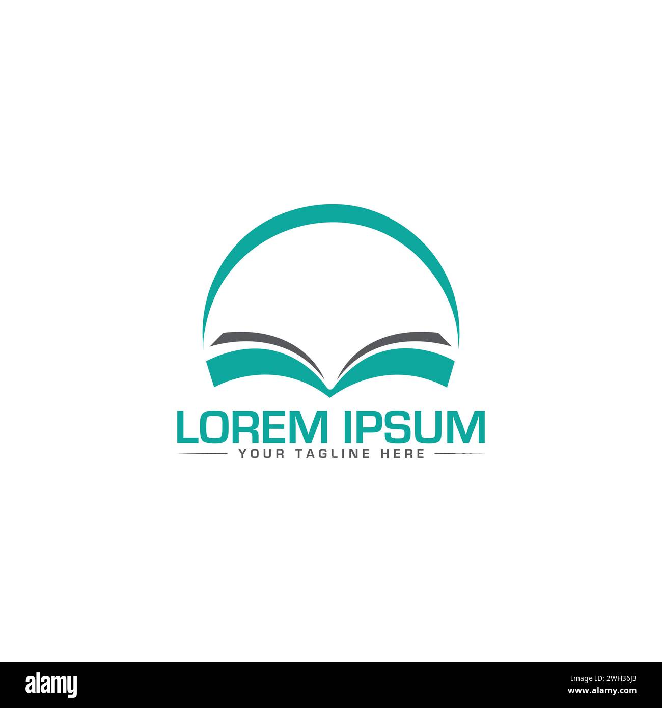 Book Logo Design. Unique and Creative Book Logo Design. Education Logo ...