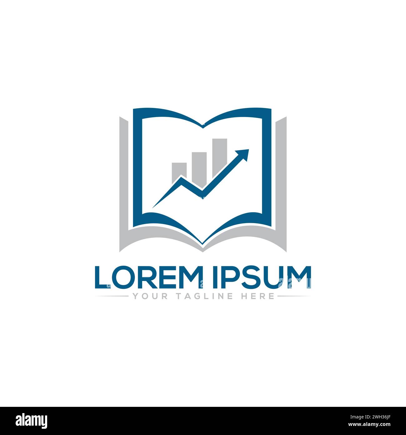 Book Logo Design. Unique and Creative Book Logo Design. Education Logo ...