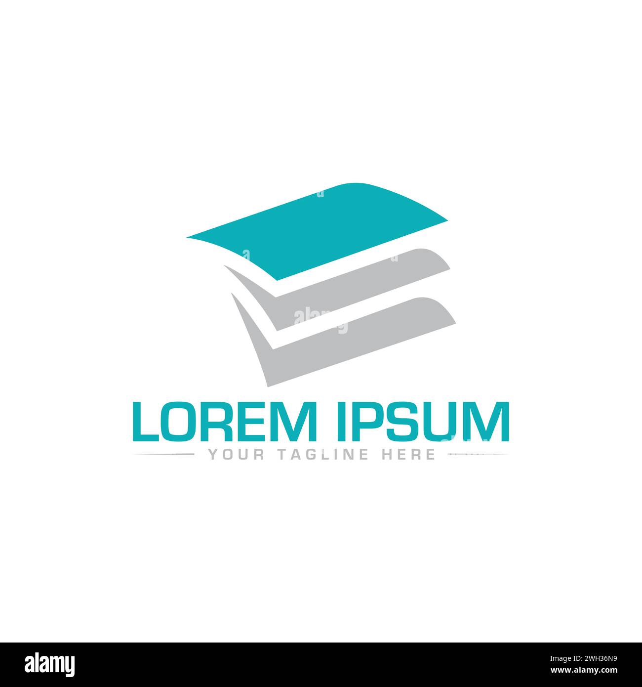 Book Logo Design. Unique and Creative Book Logo Design. Education Logo ...