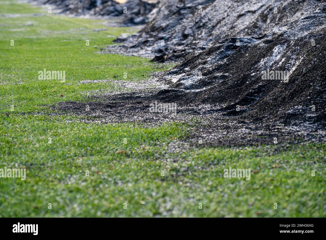 Icy football stadium hi-res stock photography and images - Alamy