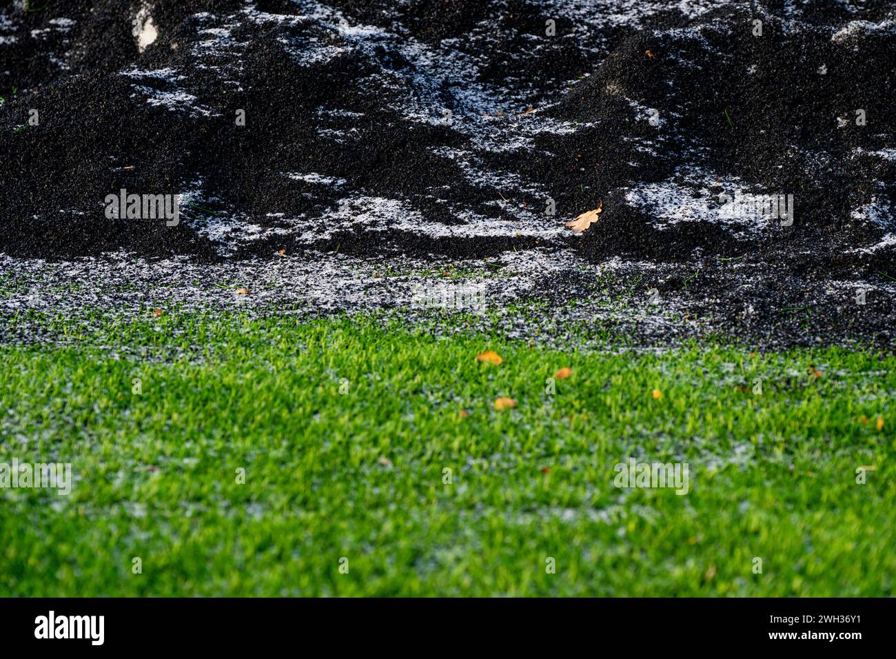 Icy football stadium hi-res stock photography and images - Alamy