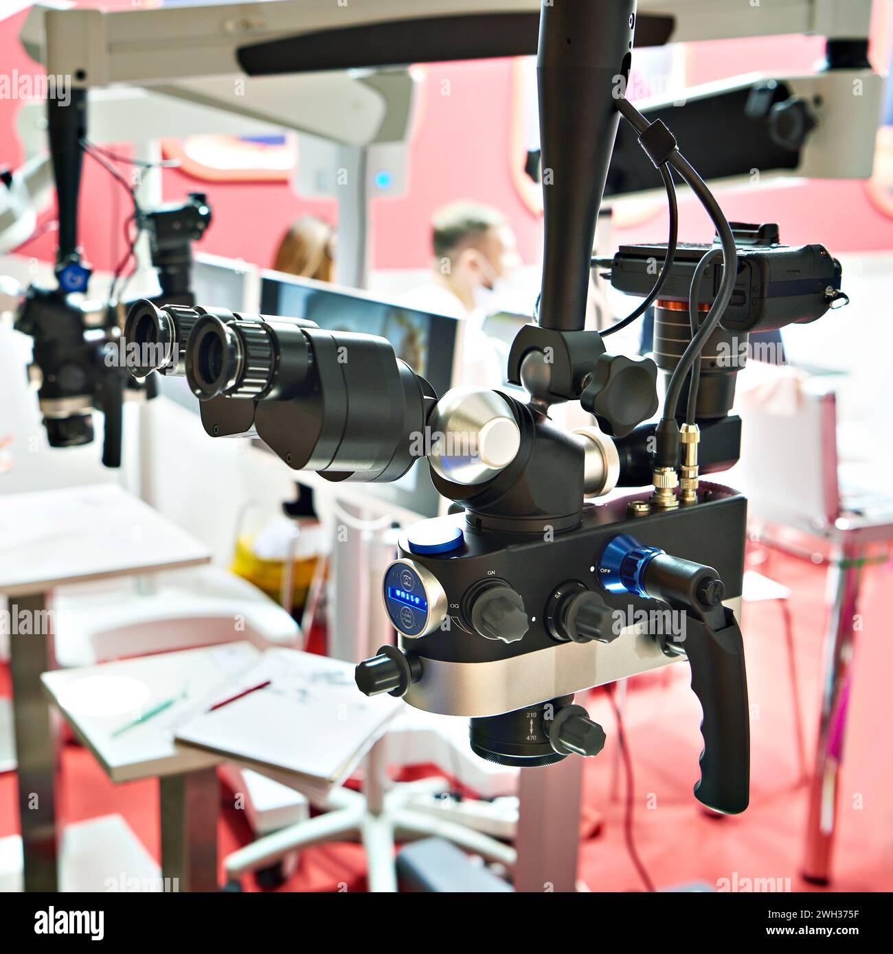 Dental surgical microscope Stock Photo - Alamy