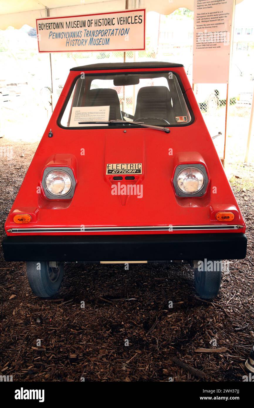 Citicar Electric vehicle circa 1920 Stock Photo - Alamy