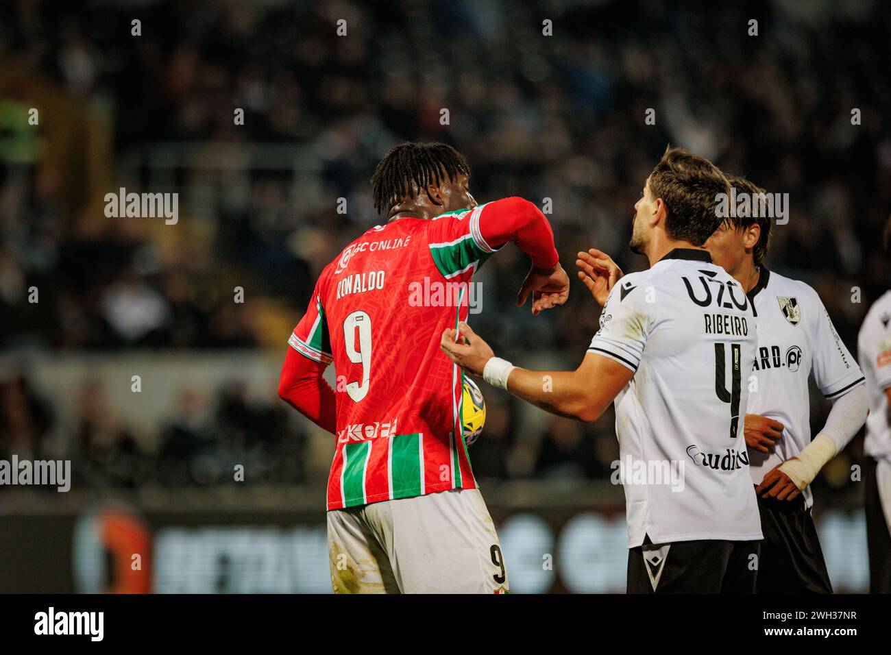 Ronaldo Tavares, Tomas Ribeiro during Liga Portugal 23/24 game between ...