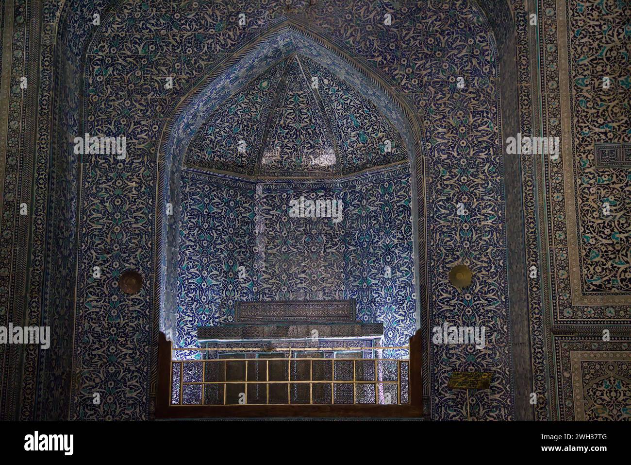 The tomb of Khan Pahlavon Mahmud in Khiva, Uzbekistan Stock Photo - Alamy