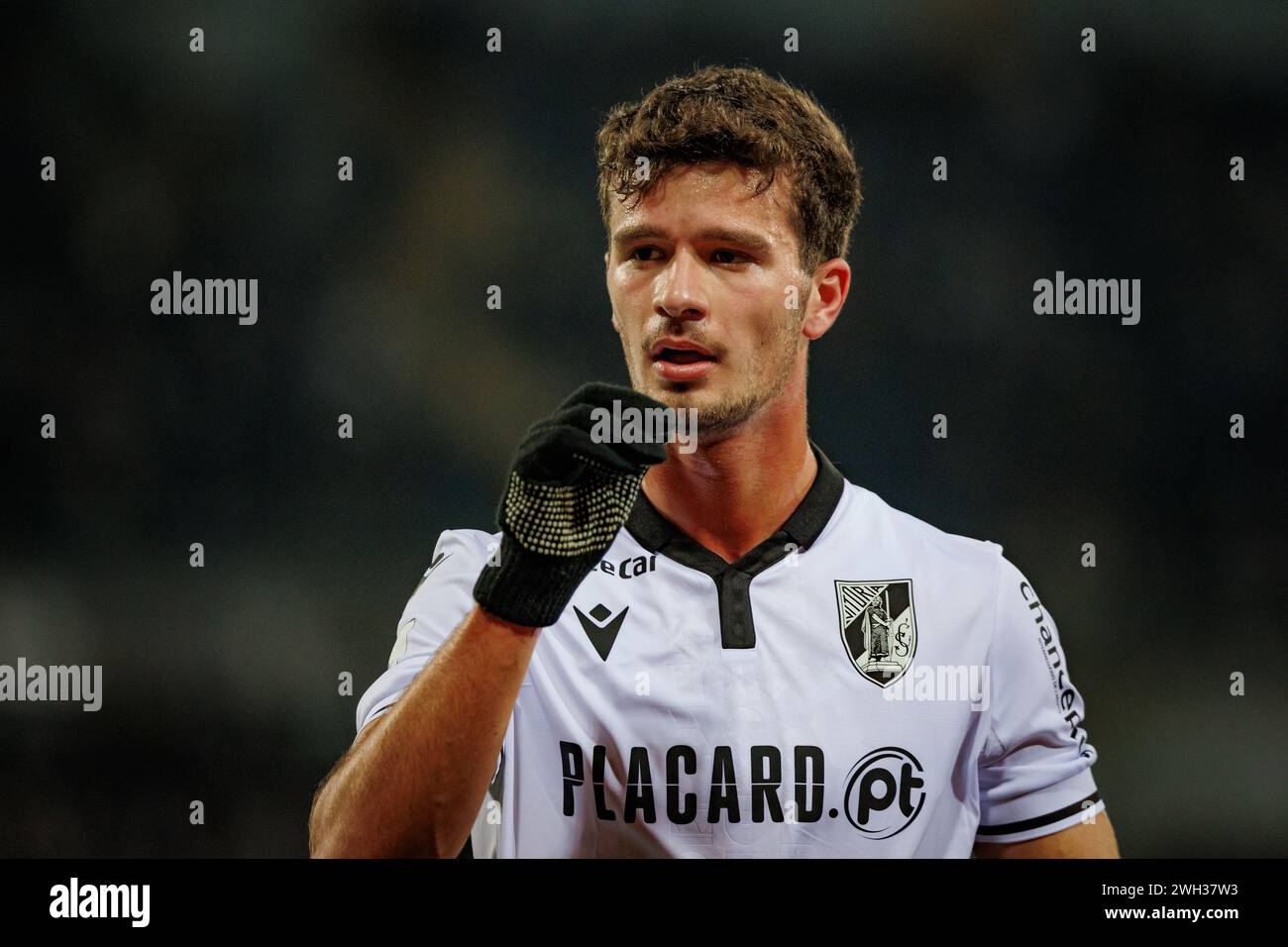 Dani Silva during Liga Portugal 23/24 game between Vitoria Sport Clube ...