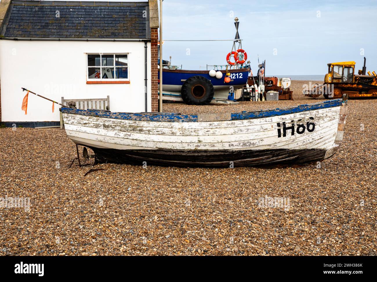 Aldeburgh,Suffolk,7th February 2024,After recent heavy downpours of ...