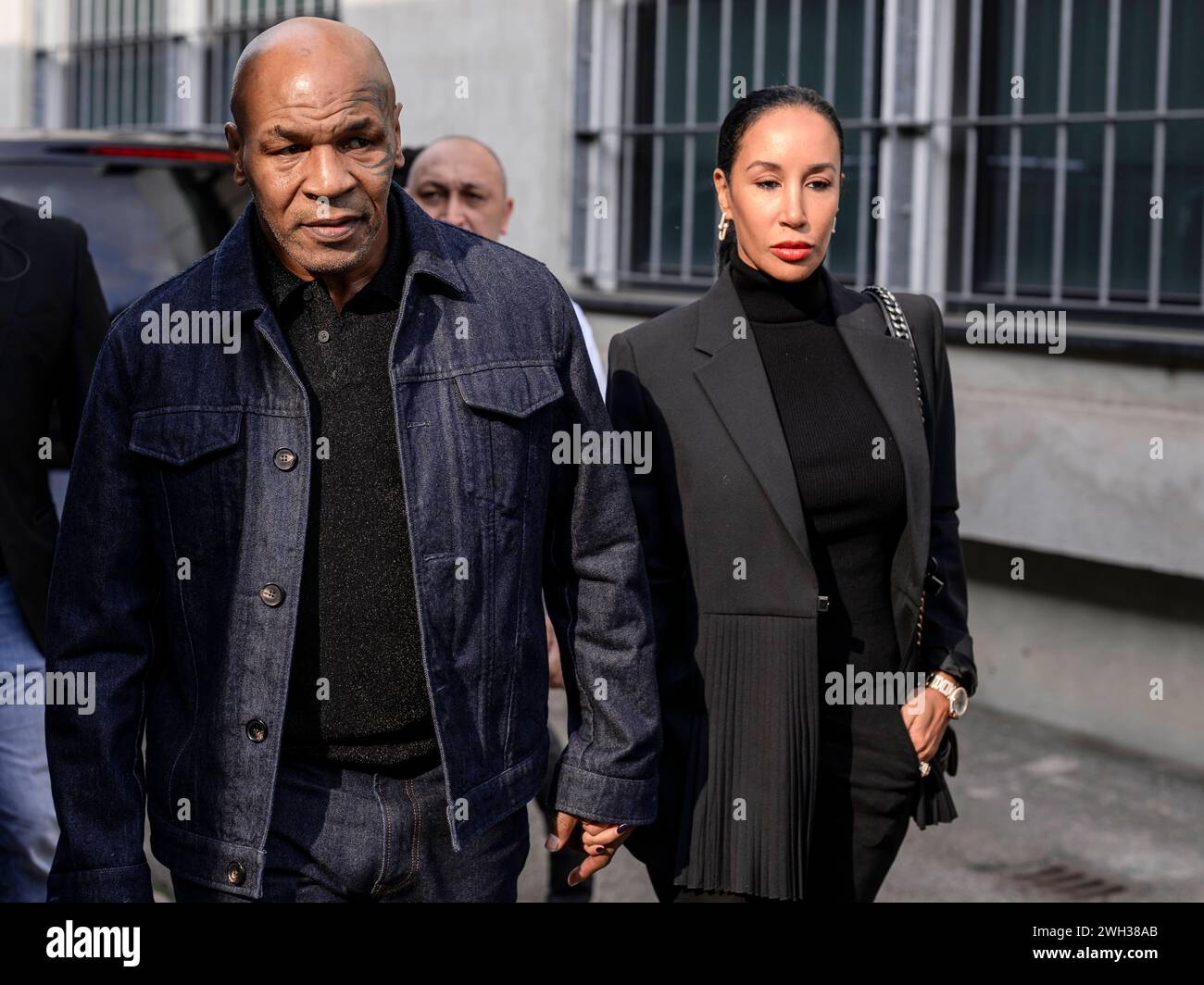 Press conference Bunny-Man Mike Tyson L, American former professional ...