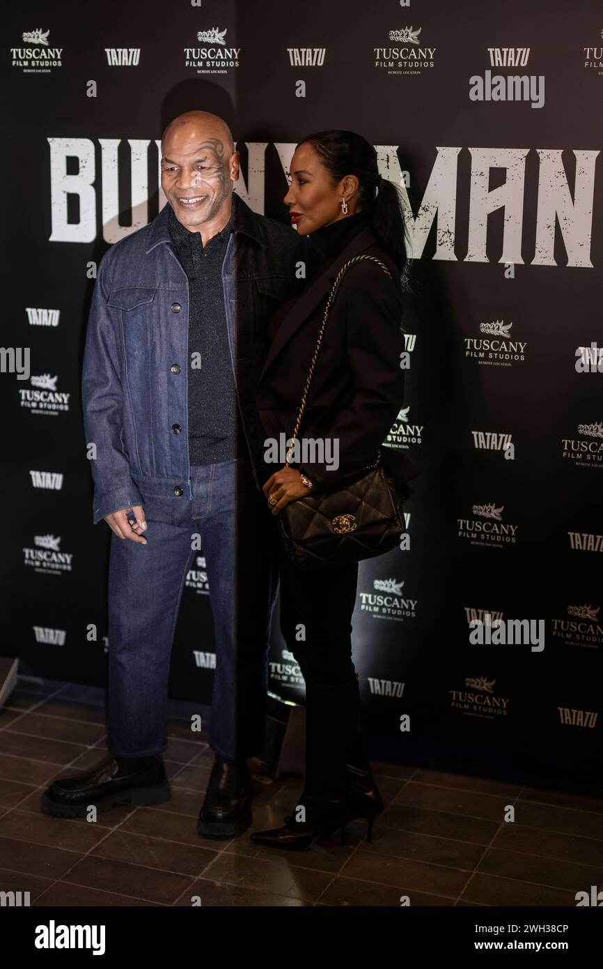 Press conference Bunny-Man Mike Tyson L, American former professional ...