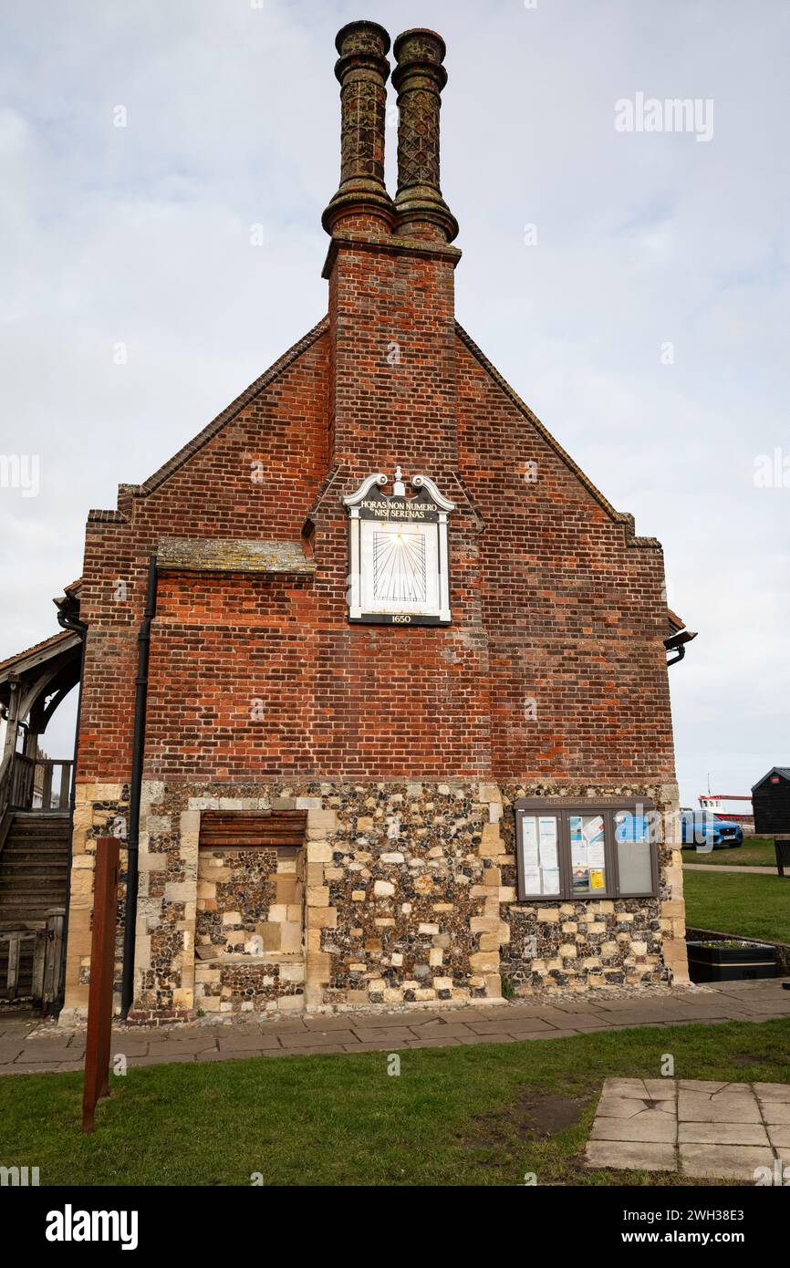 Aldeburgh,Suffolk,7th February 2024,After recent heavy downpours of ...