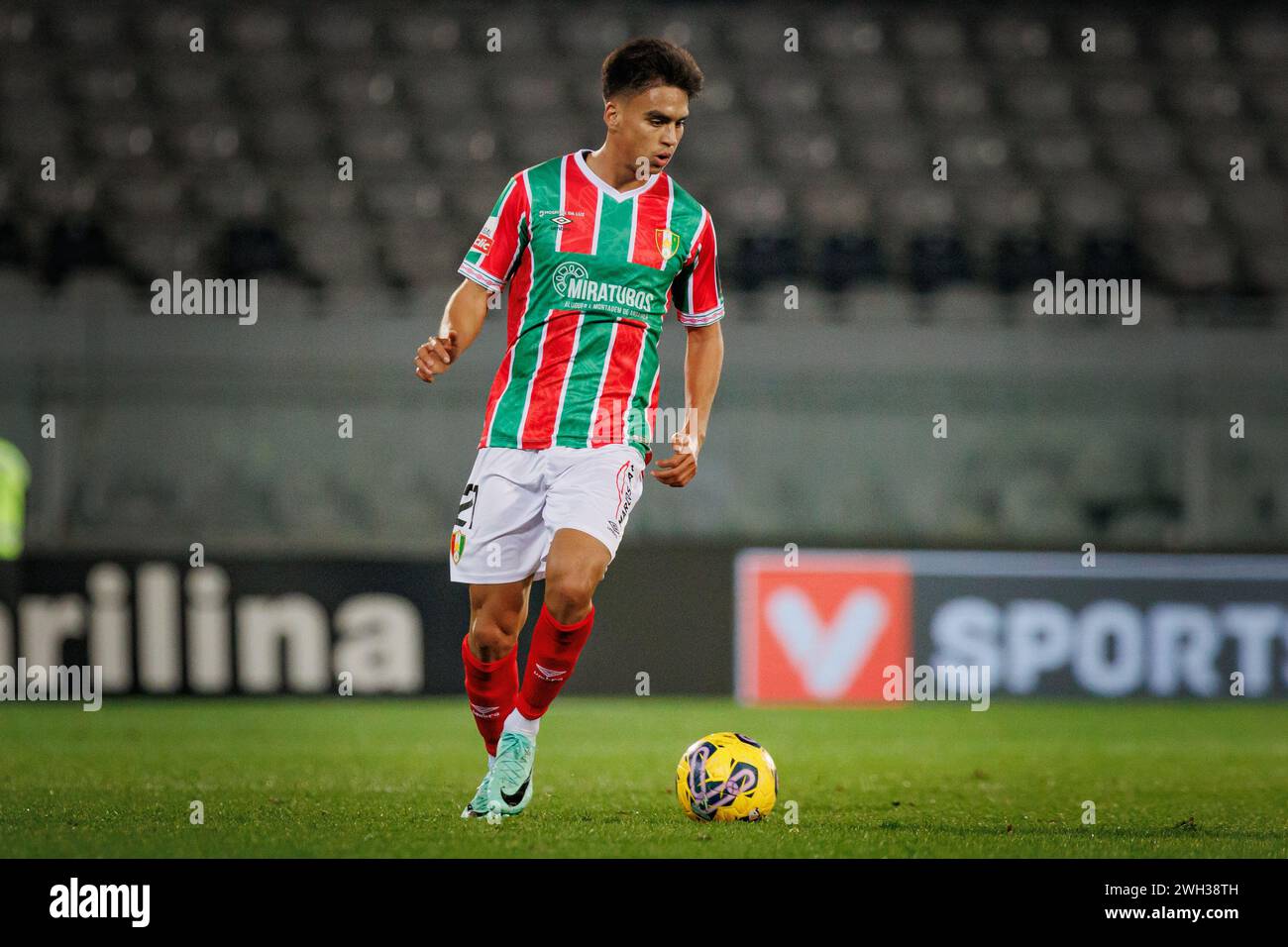 Hevertton Santos during Liga Portugal 23/24 game between Vitoria Sport ...
