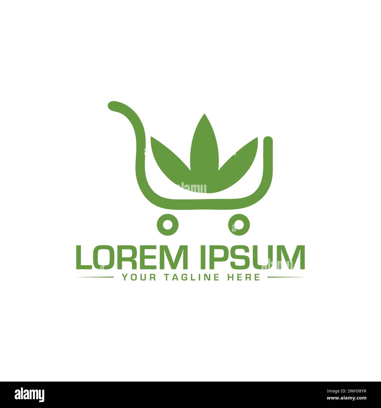 Marijuana Logo Design. Creative and Unique Marijuana Logo Design Stock ...
