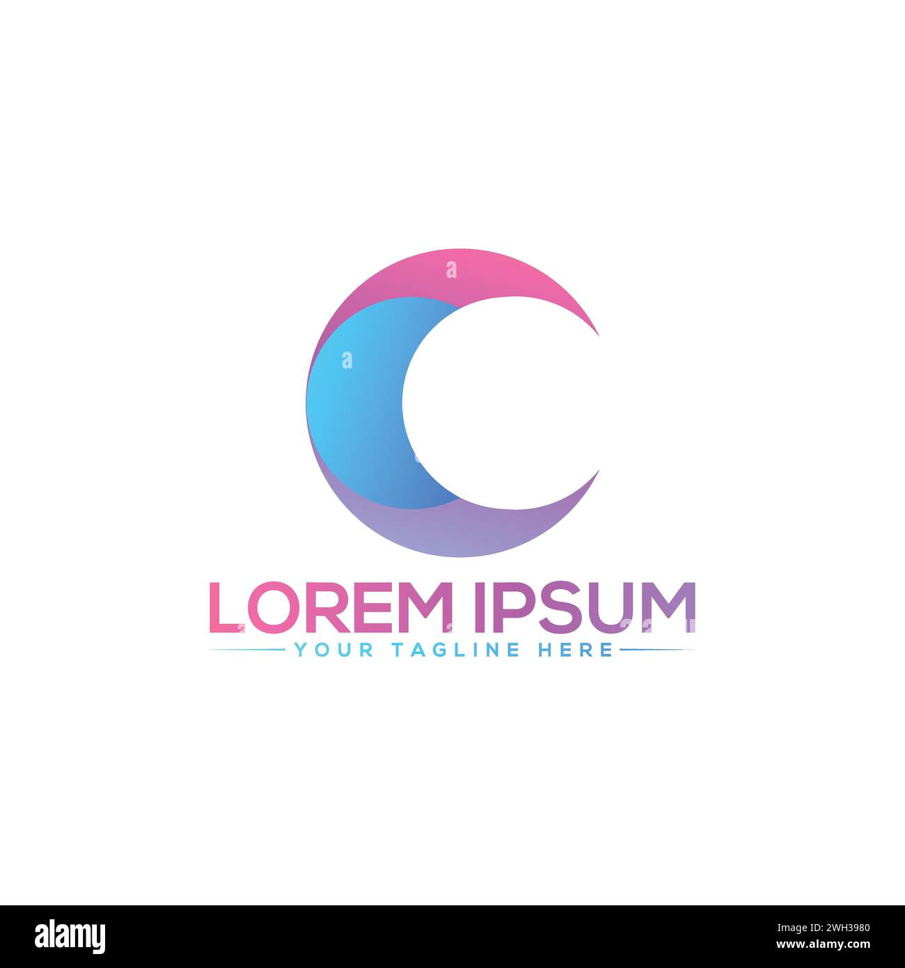 C Letter Logo Design. Creative and Modern C Letter Logo Design Stock ...