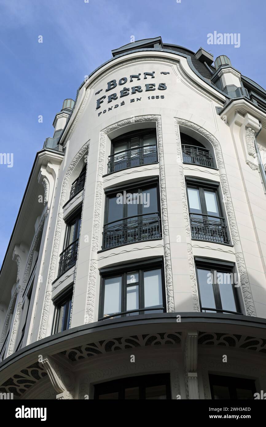 Palais Du Mobilier Bonn Freres in Luxembourg City Stock Photo - Alamy