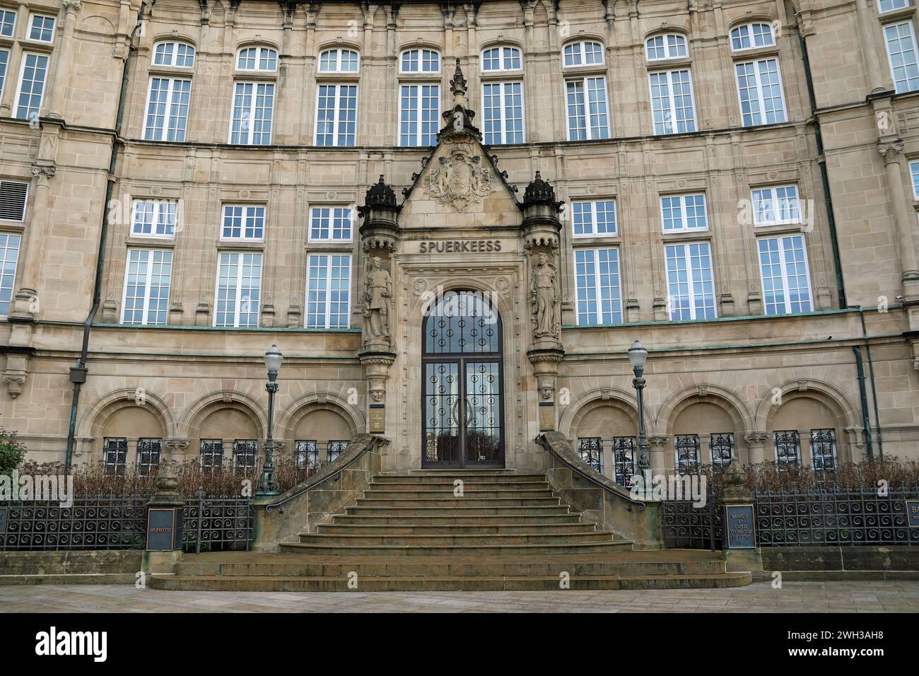 Spuerkeess Bank in Luxembourg City Stock Photo - Alamy