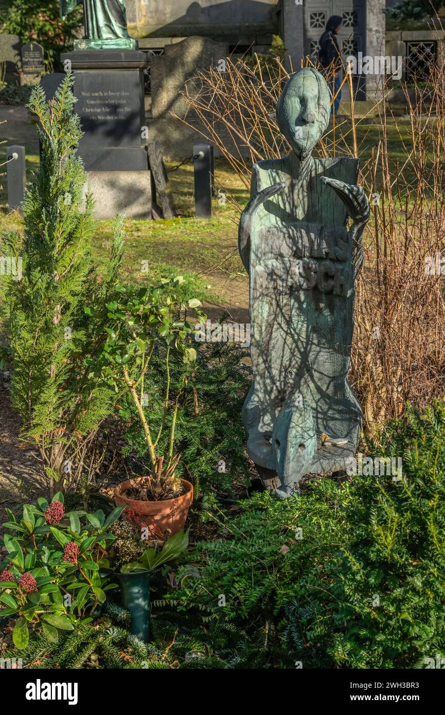 Thomas Brasch, Grab, Dorotheenstädtischer Friedhof, Chausseestraße ...