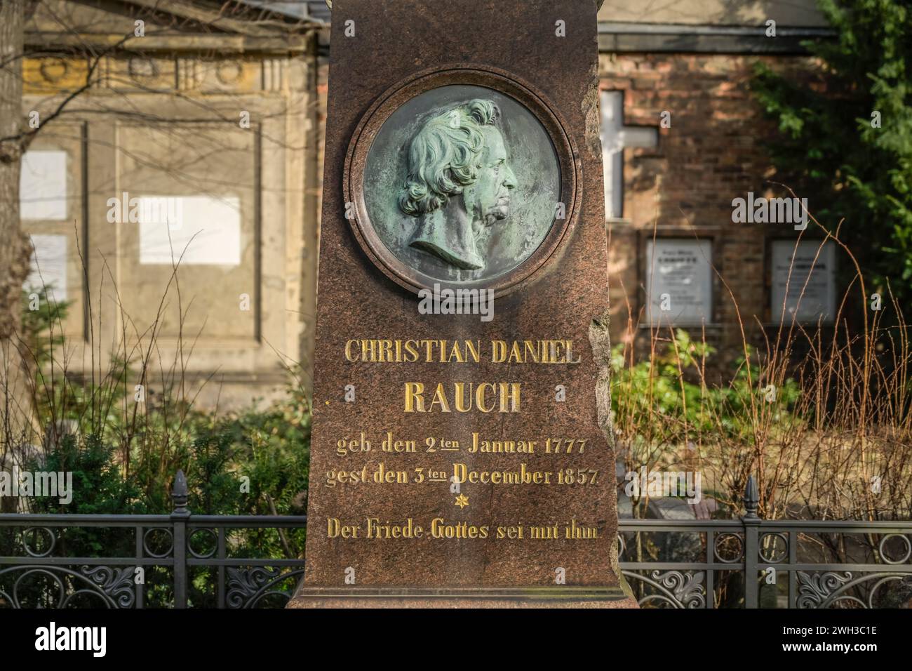 Christian Daniel Rauch, Grab, Dorotheenstädtischer Friedhof ...