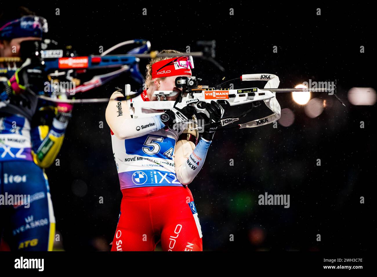 Morave, Czech Republic, 07/02/2024, Amy Baserga of Switzerland during ...