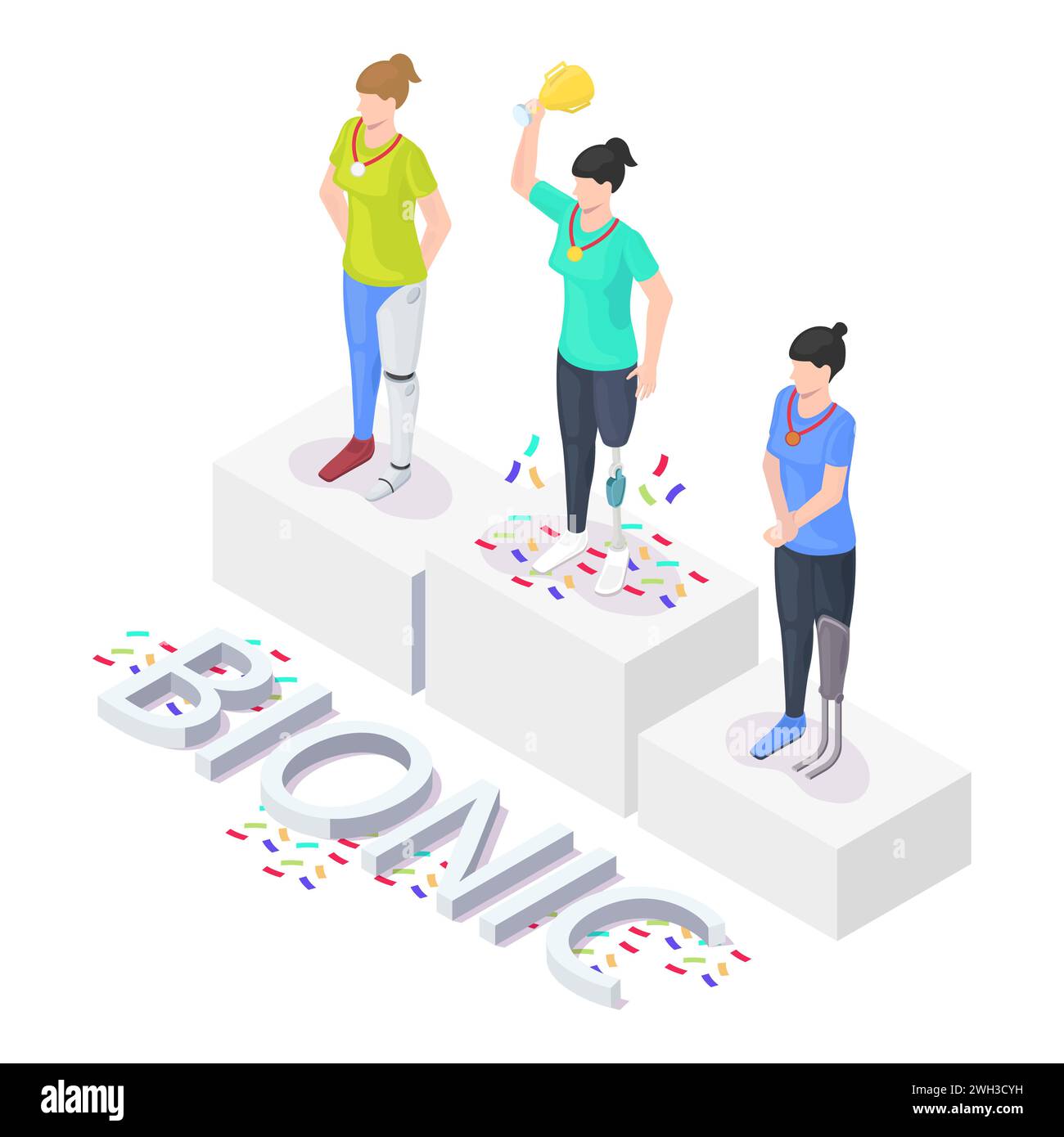 Competitors cartoon hi-res stock photography and images - Alamy