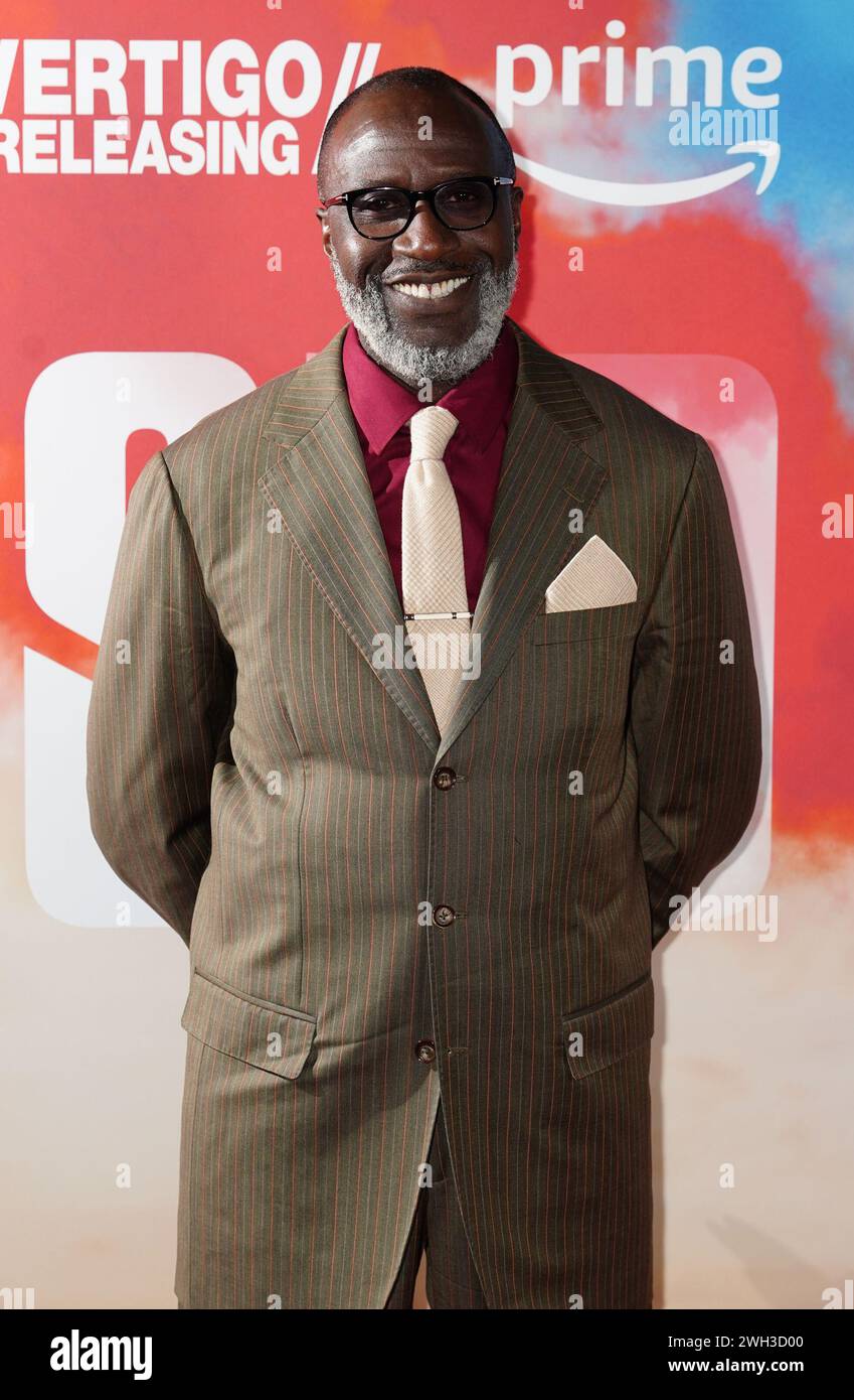 George Amponsah attends the UK premiere of Gassed Up at Picturehouse ...