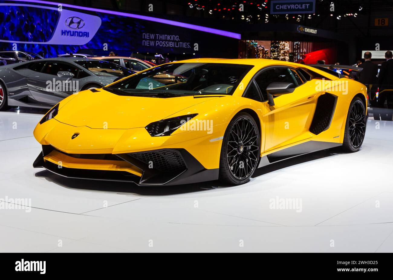 Lamborghini Aventador LP 750-4 SuperVeloce Stock Photo - Alamy