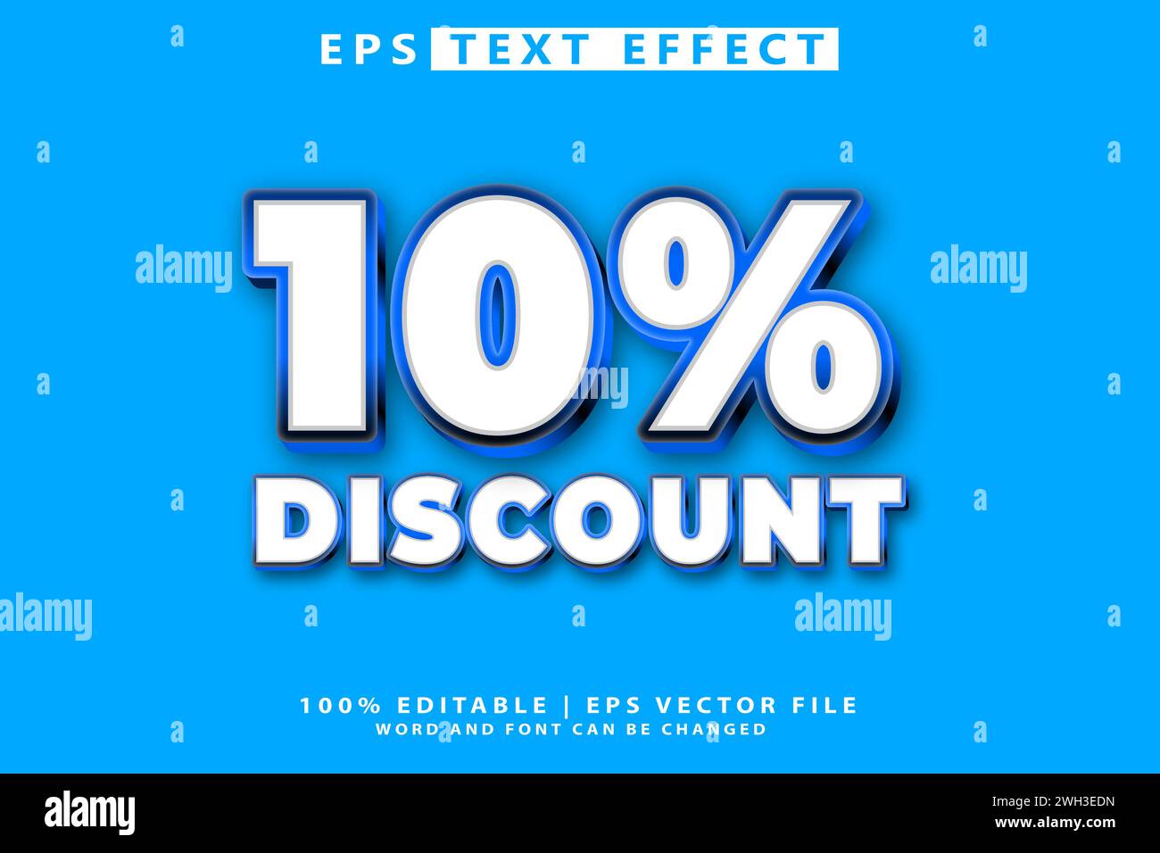 Promotion font Stock Vector Images - Alamy