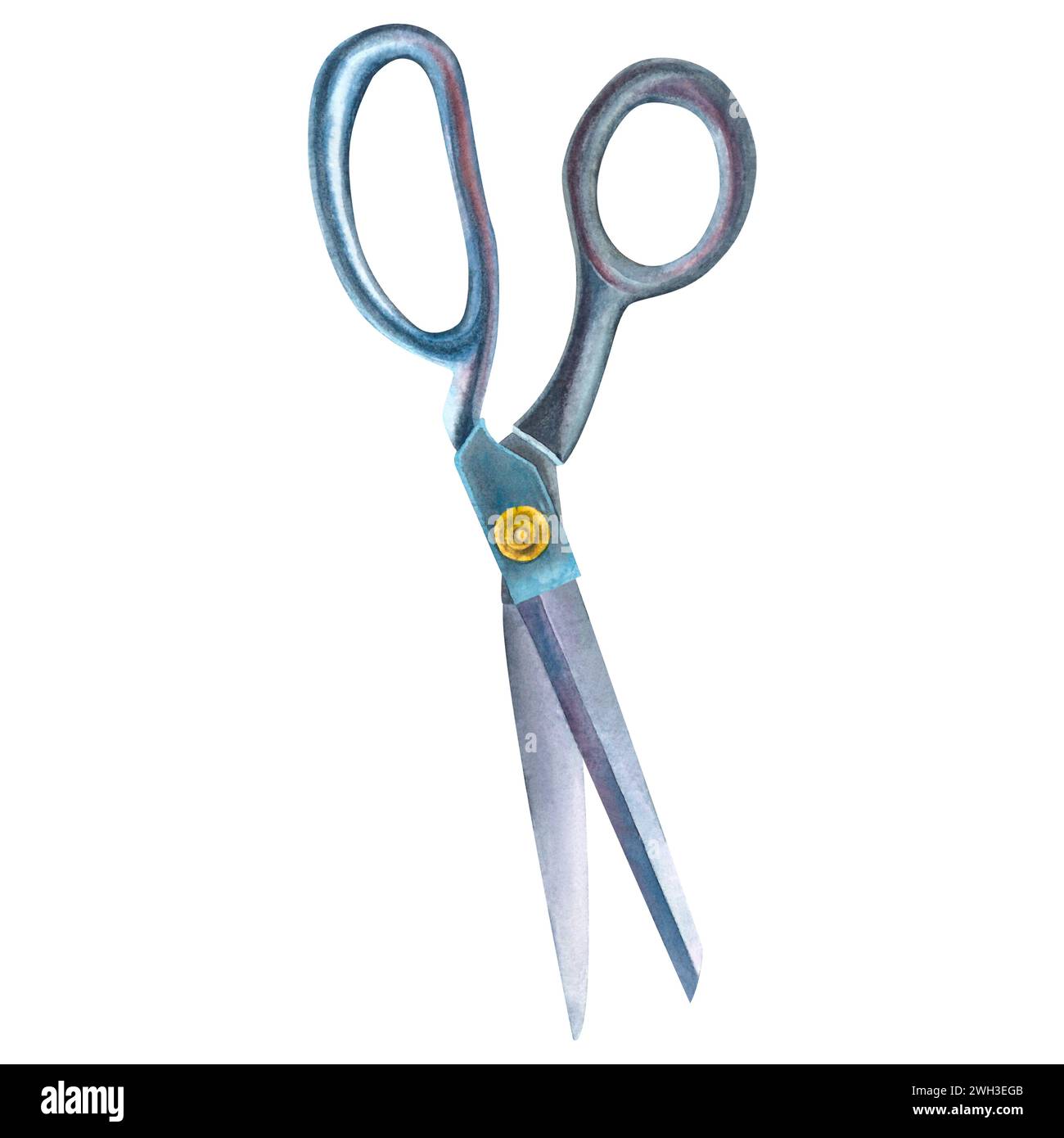 Hand and shears Cut Out Stock Images & Pictures - Alamy