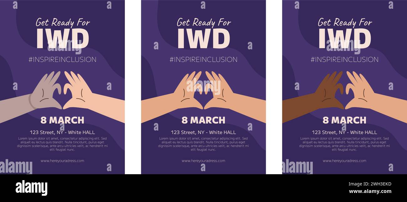 IWD Inspire Inclusion campaign, International Women's Day 2024 Poster ...