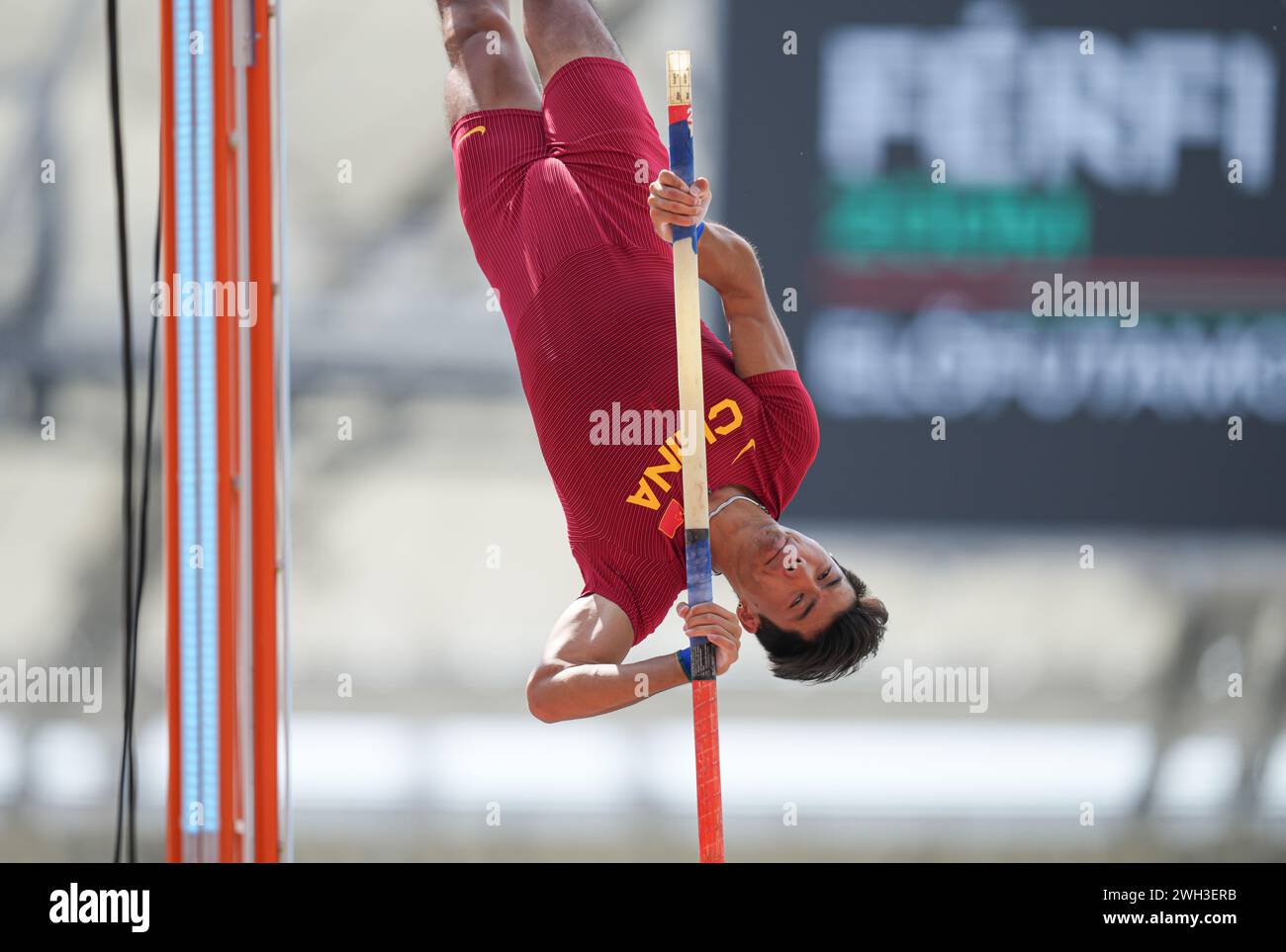 Bokai HUANG participating in the Budapest 2023 World Athletics ...