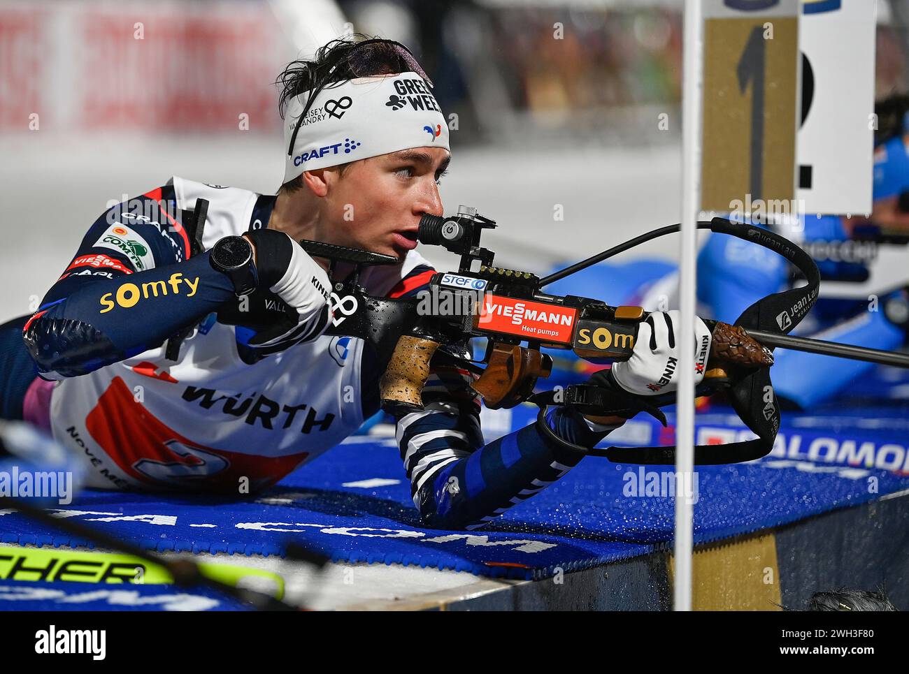 Morave, Czech Republic, 07/02/2024, Eric Perrot of France during mixed ...