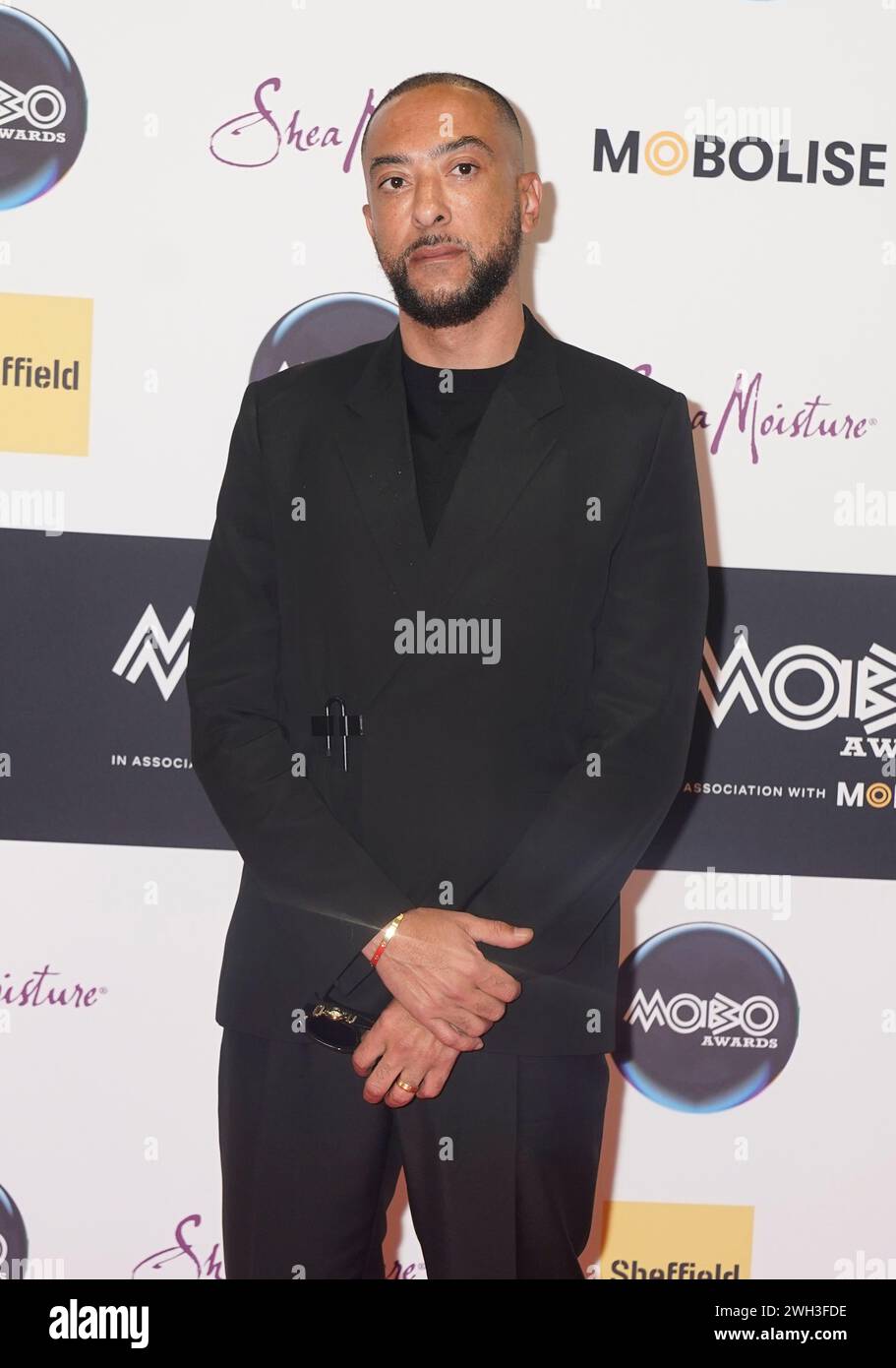 DJ Target attends the Mobo Awards, at the Utilita Arena Sheffield ...