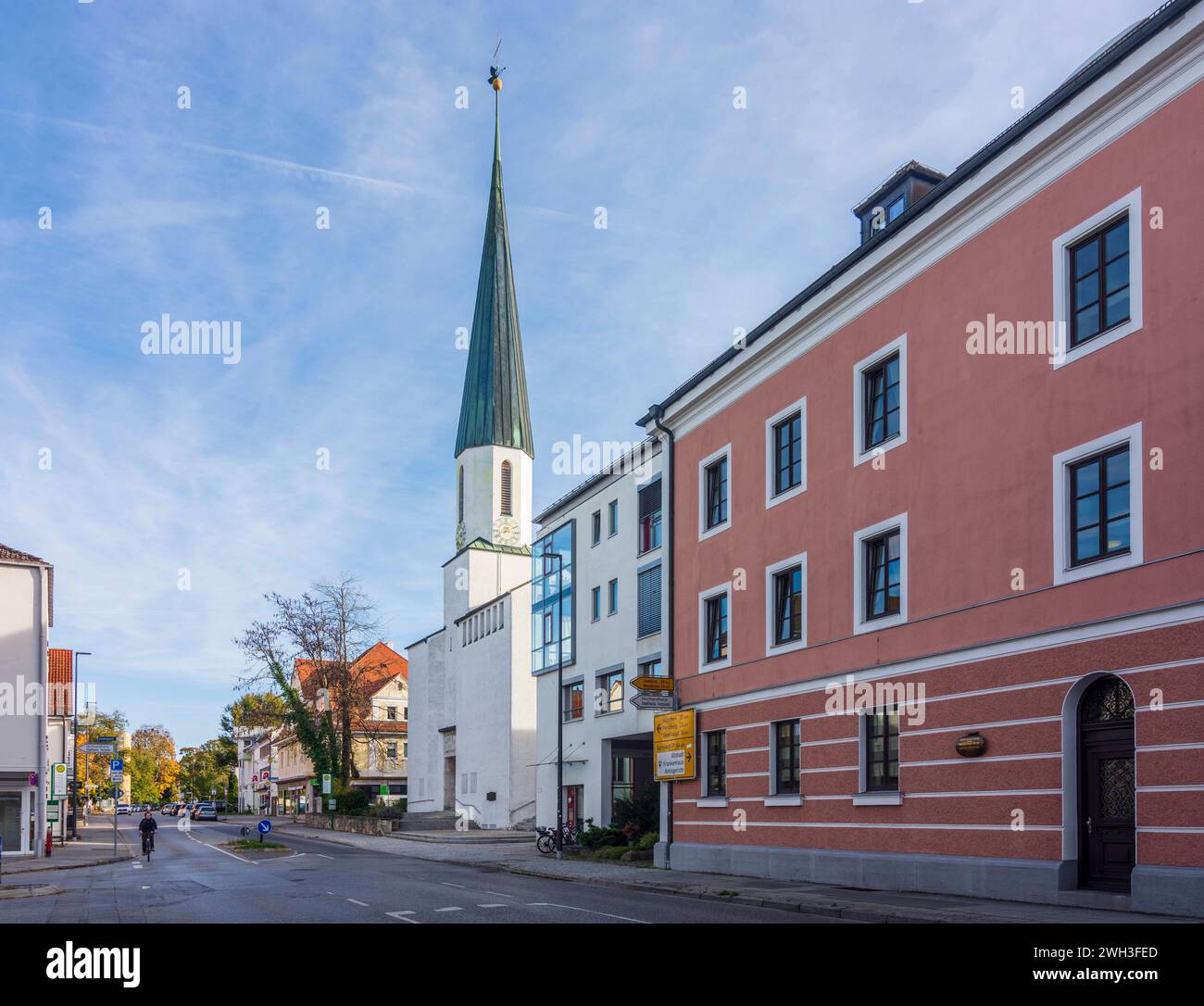 church Apostelkirche Weilheim in Oberbayern Oberbayern, Pfaffenwinkel ...