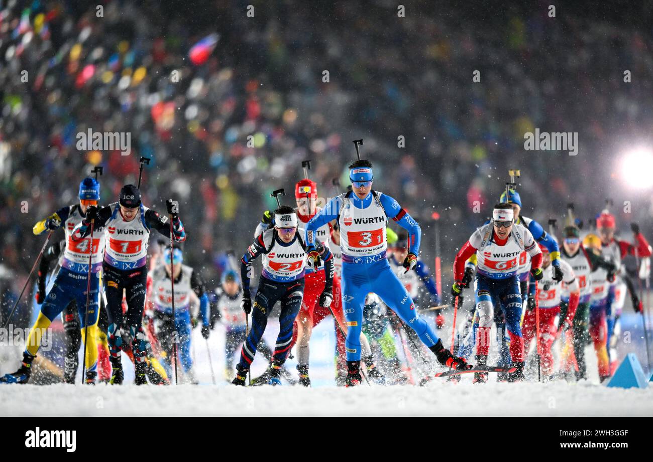 07 February 2024, Czech Republic, Nove Mesto Na Morave: Biathlon: World ...