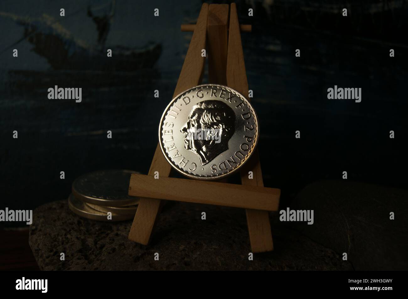 King charles coins hi-res stock photography and images - Alamy