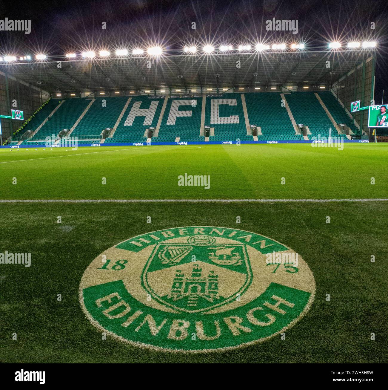 7th February 2024; Easter Road, Edinburgh, Scotland: Scottish ...