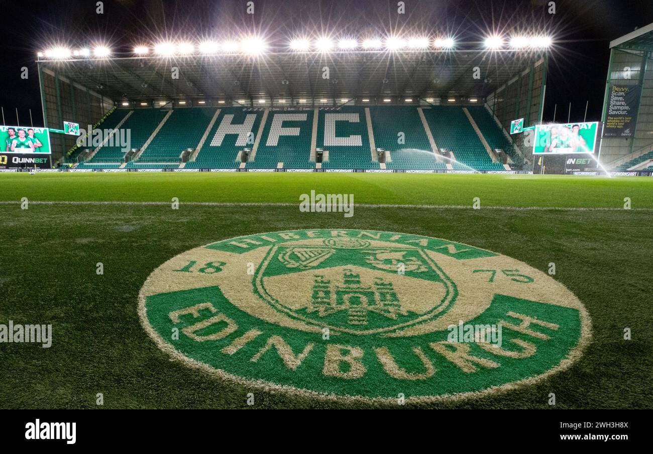 7th February 2024; Easter Road, Edinburgh, Scotland: Scottish ...