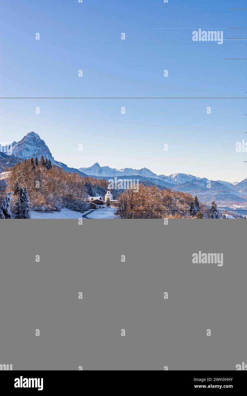 Village and church hamlet wamberg hi-res stock photography and images ...