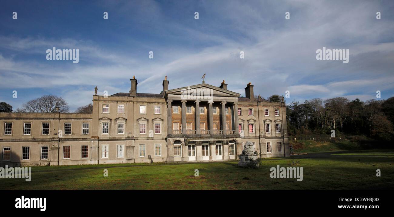 Parc Glynllifon manor house. Plas Glynllifon. The ball to celebrate the ...