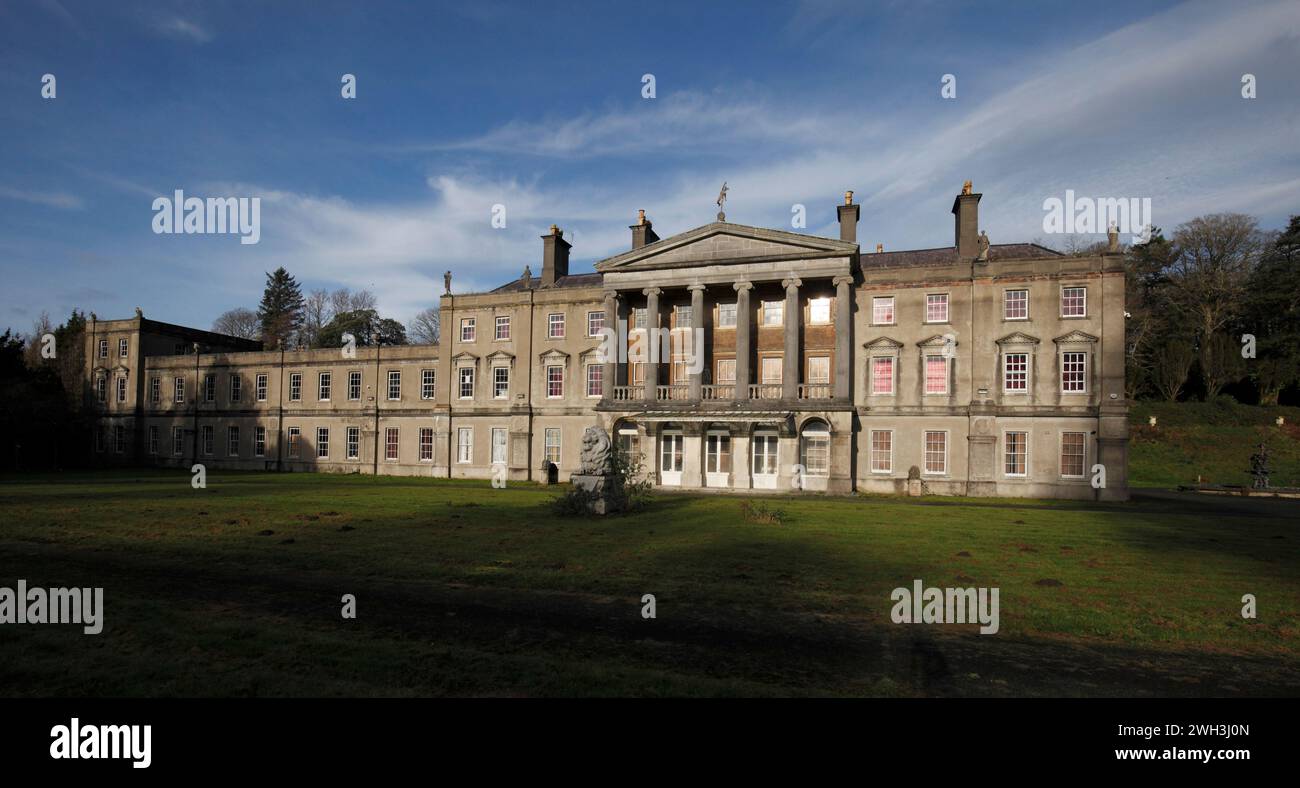 Parc Glynllifon manor house. Plas Glynllifon. The ball to celebrate the ...