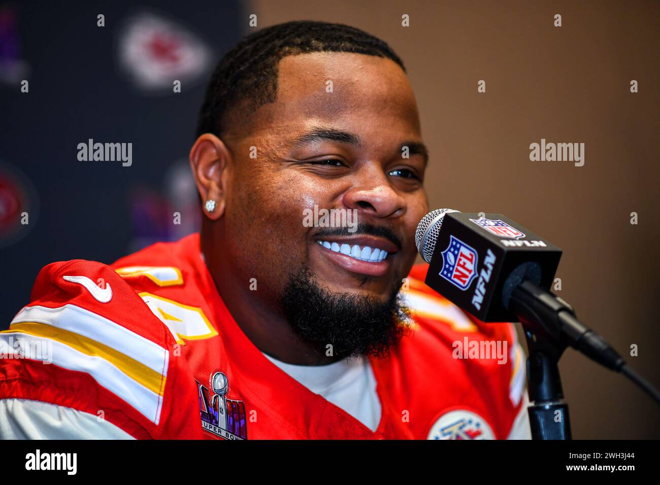 Kansas City Chiefs' Jawaan Taylor during a media day at the Westin Lake ...