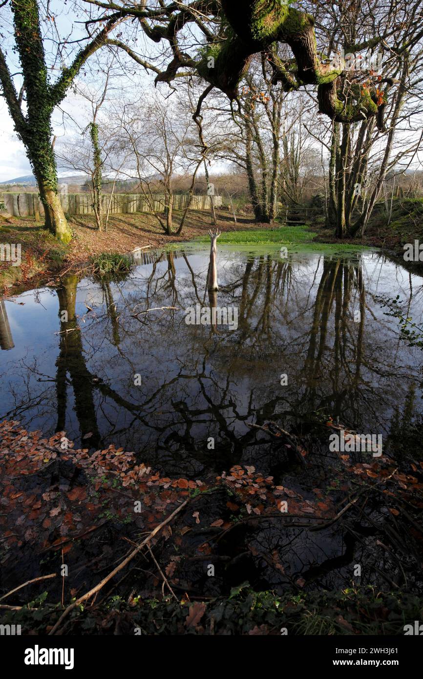 Art installation in Parc Glynllifon.Plas Glynllifon. park and gardens ...
