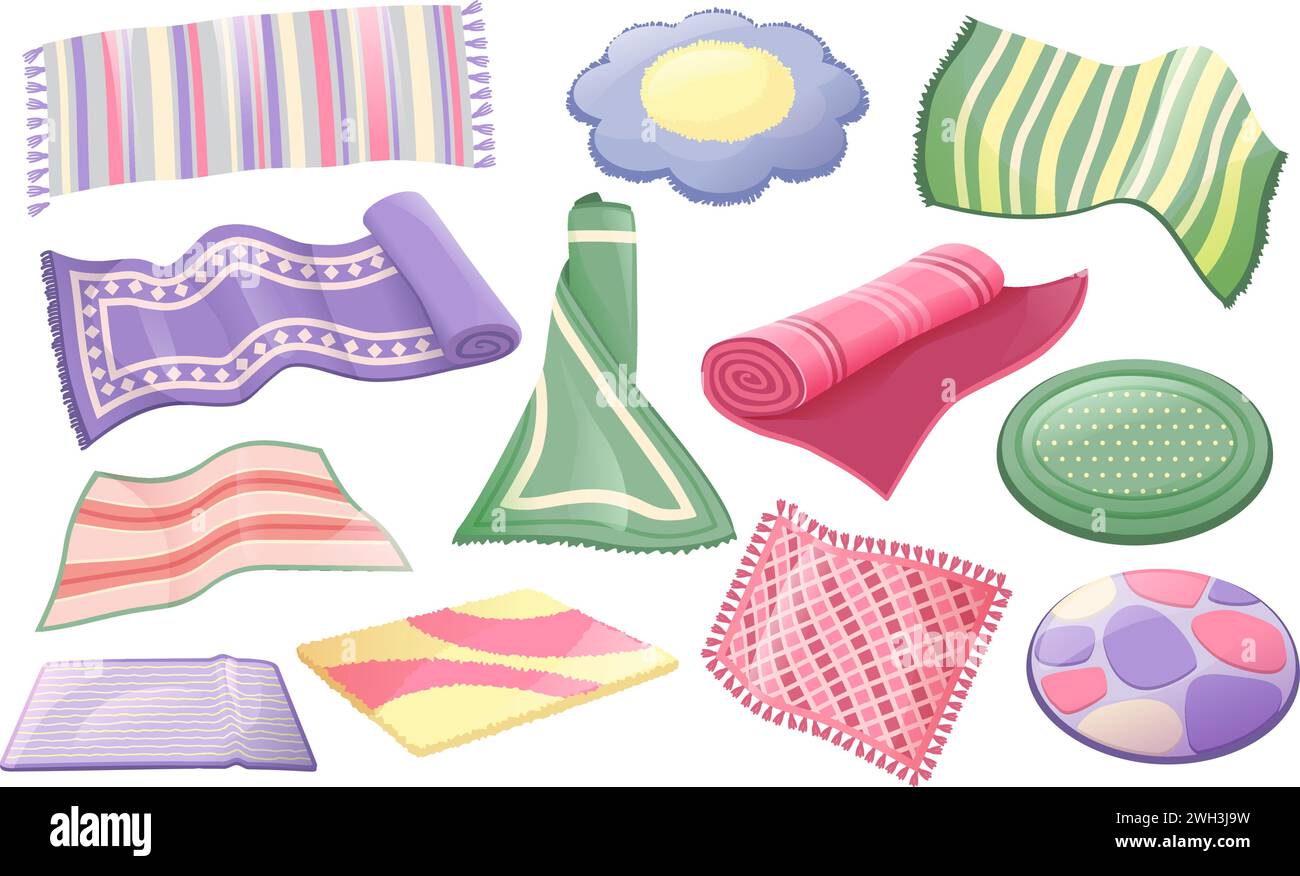 Cartoon carpet roll hi-res stock photography and images - Alamy