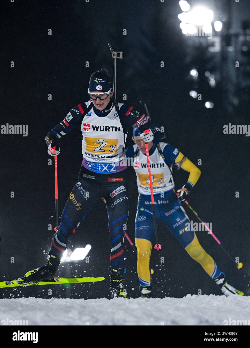 07 February 2024, Czech Republic, Nove Mesto Na Morave: Biathlon: World ...